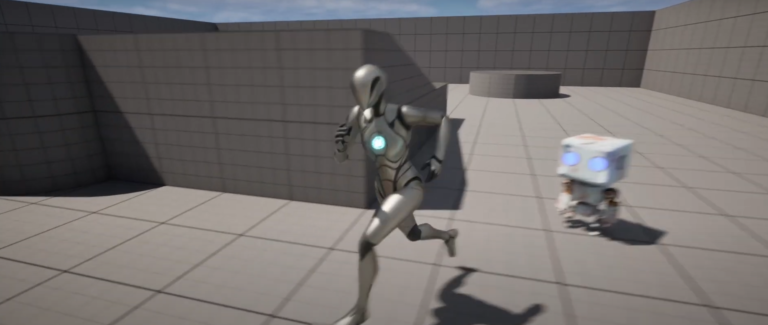 [Unreal Engine 5]pawn sensingを使って見つけたプレイヤーを追いかけるAIを作る - カクカクワークス